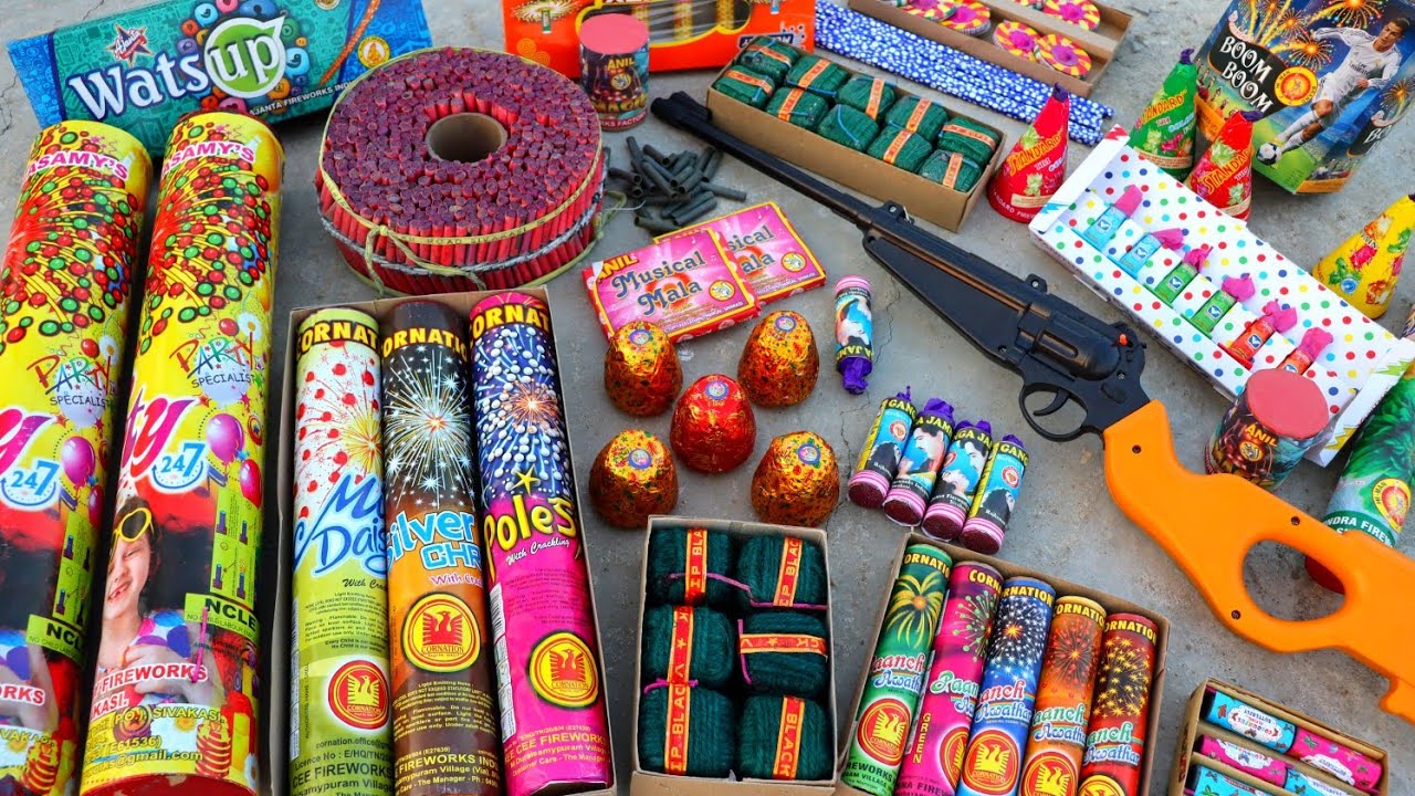 Diwali Night fireworks celebrations | Diwali night Crackers Testing ...