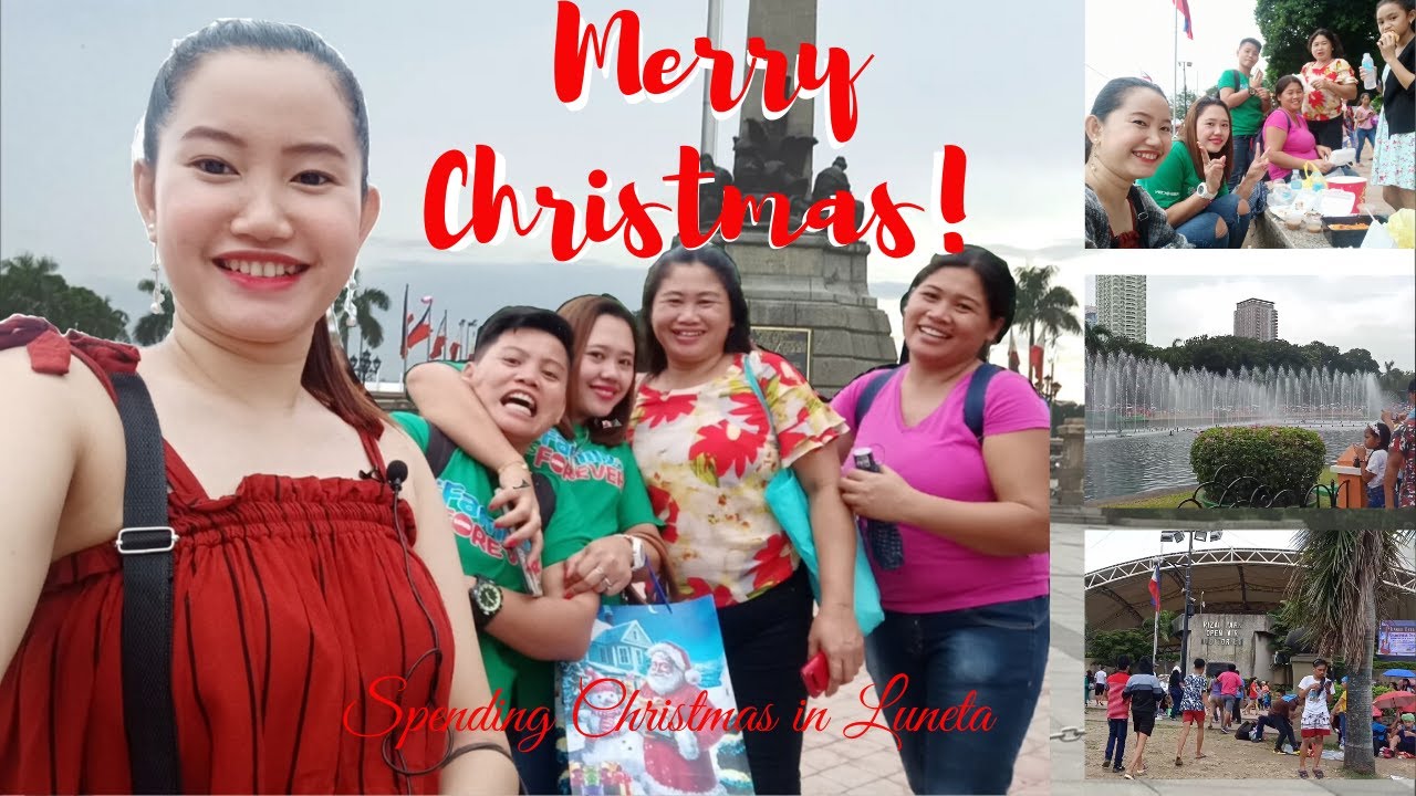 SPENDING CHRISTMAS IN LUNETA| MYRA SERRANO - YouTube