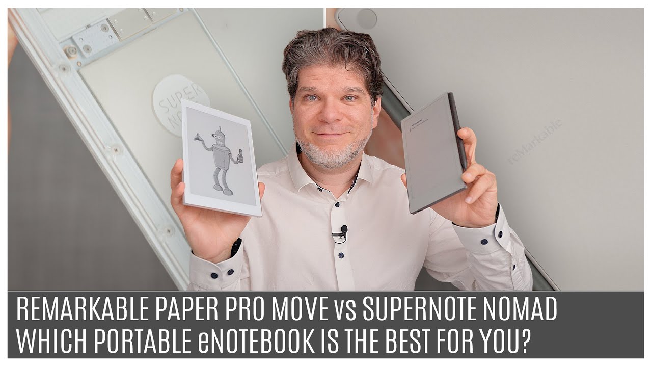Remarkable Paper Pro Move vs Supernote Nomad | Which Portable eNotebook ...