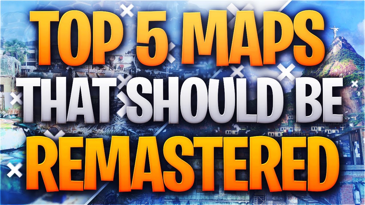TOP 5 CALL OF DUTY MAPS INFINITY WARD SHOULD REMASTER INMEDIATELY! COD ...