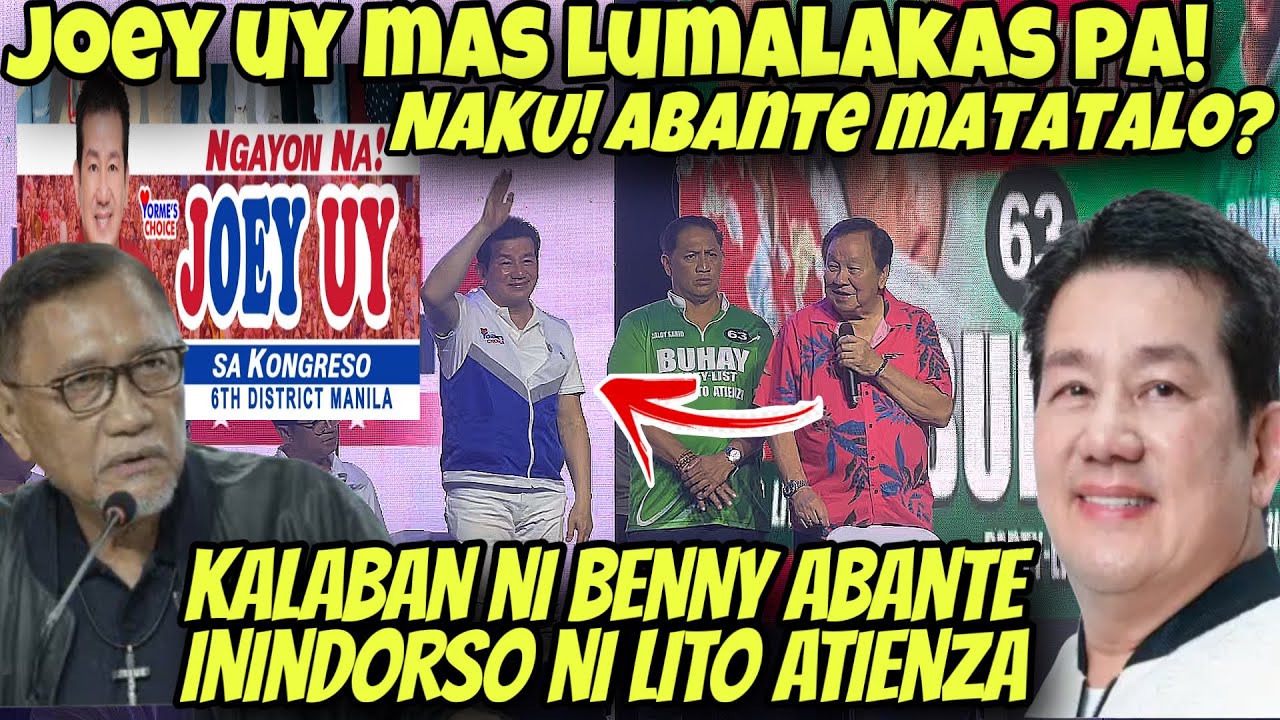 CONG. BENNY ABANTE MUKHANG HINDI MAKA ABANTE? KALABAN NI ABANTE ...