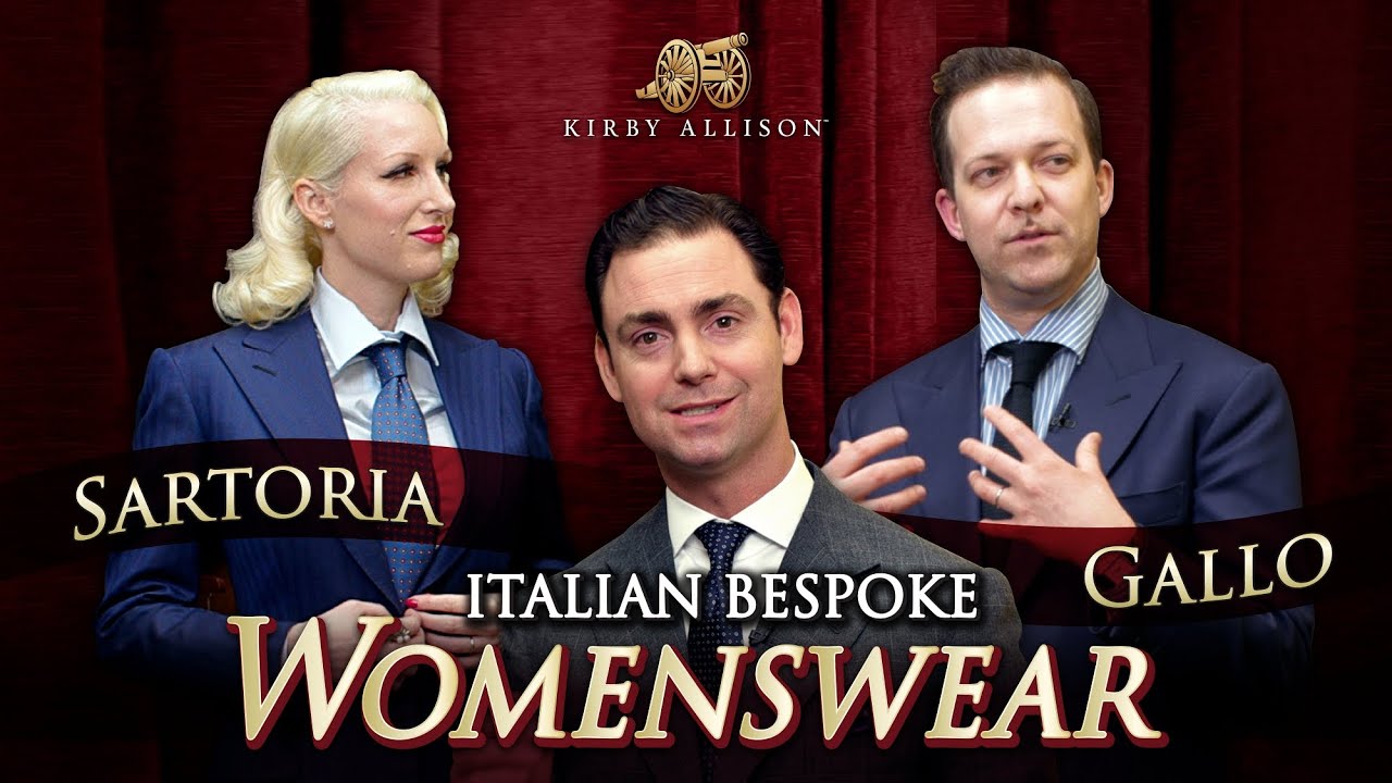 Bespoke Suit for a Woman?!? Italian Bespoke Womenswear | Sartoria Gallo ...