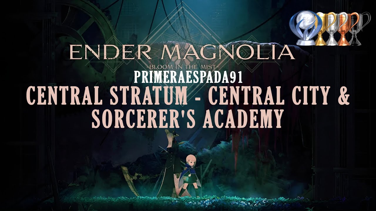 Ender Magnolia: Central Stratum - Central City and Sorcerer's Academy Area Guide - YouTube