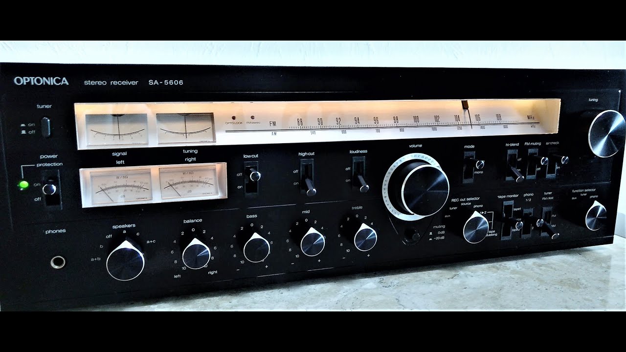 Receiver Optonica Sa 5606 - YouTube
