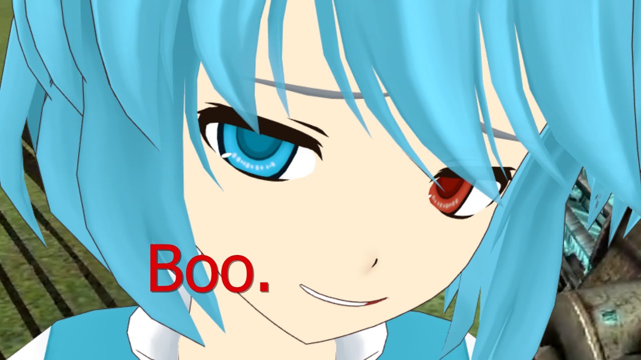 Kogasa Jumpscare【Touhou MMD x Gmod】 - YouTube