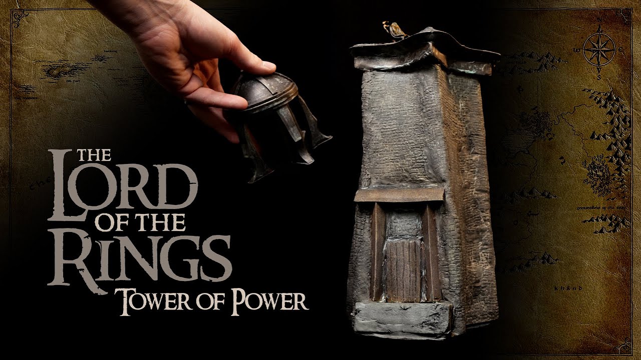 Crafting a LOTR Tower - YouTube