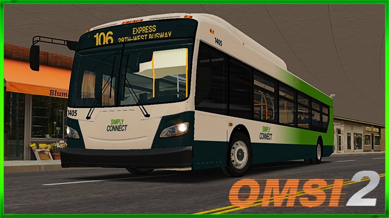 OMSI 2 - Cayuga USA Refreshed - Xcelsior 2012 - Simply Connect Bus ...