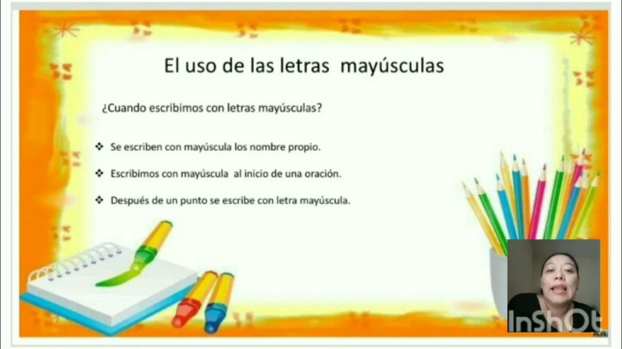 El uso de la letras Mayuscula. - YouTube
