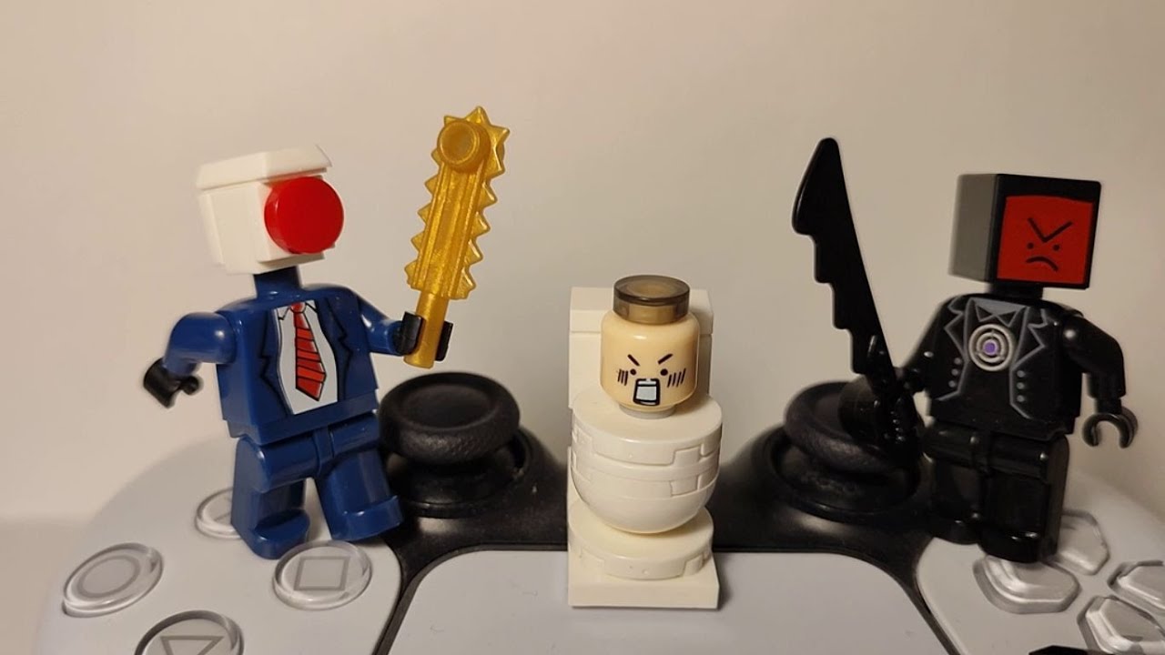 All Skibidi toilet monsters together from a large set - YouTube