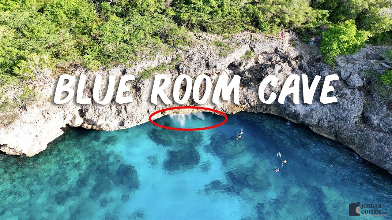 The Blue Room Cave, Curacao (45 minute hike to an amazing underwater ...