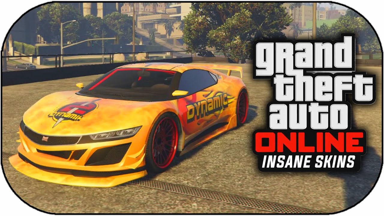 GTA 5 Amazing Custom Car Skins - Dynamic,Galaxy & More! (GTA 5 Gameplay ...