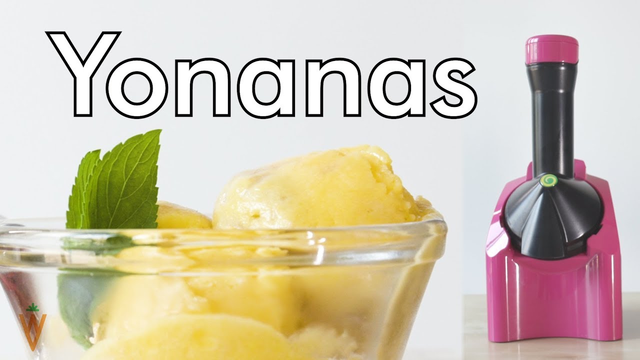 Frozen Fruit Ice Cream with the Yonanas Frozen Treat Maker - YouTube
