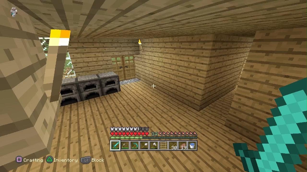 Minecraft Classic PS4 Edition PT6: Water Tower and Crops - YouTube