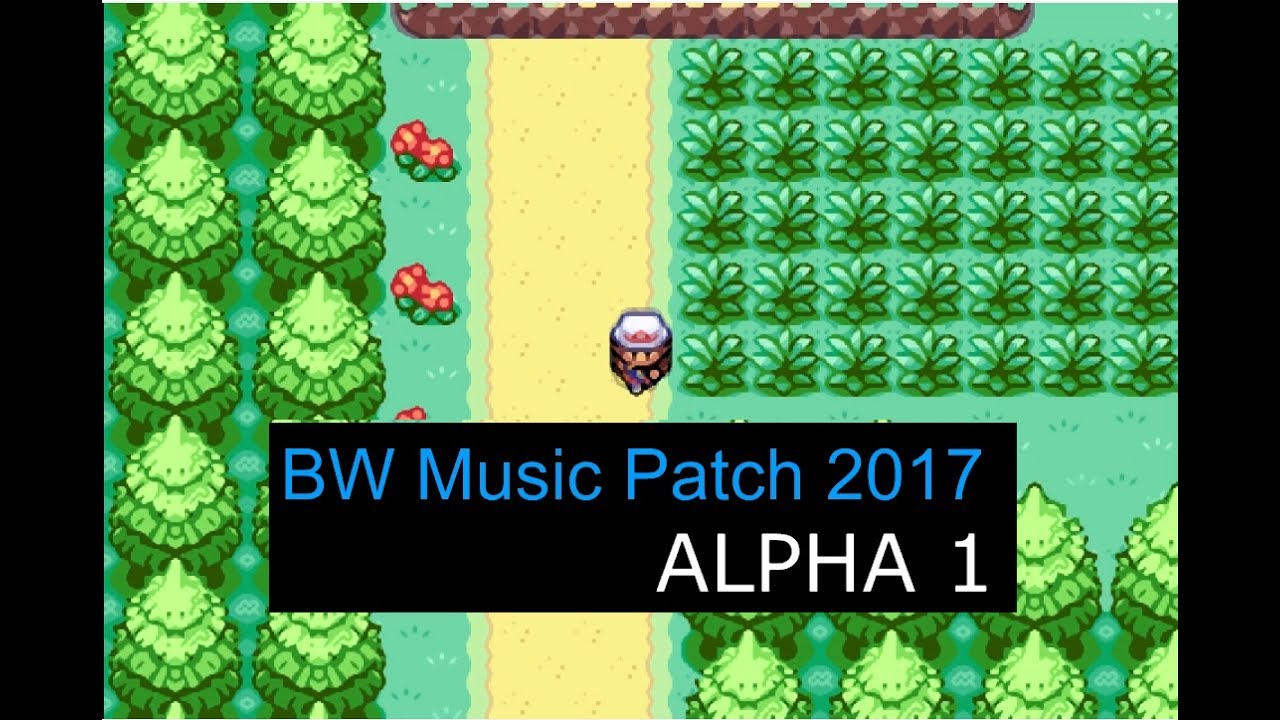Pokemon FireRed - BW Music Patch 2017 (Alpha 1 Release!) - YouTube