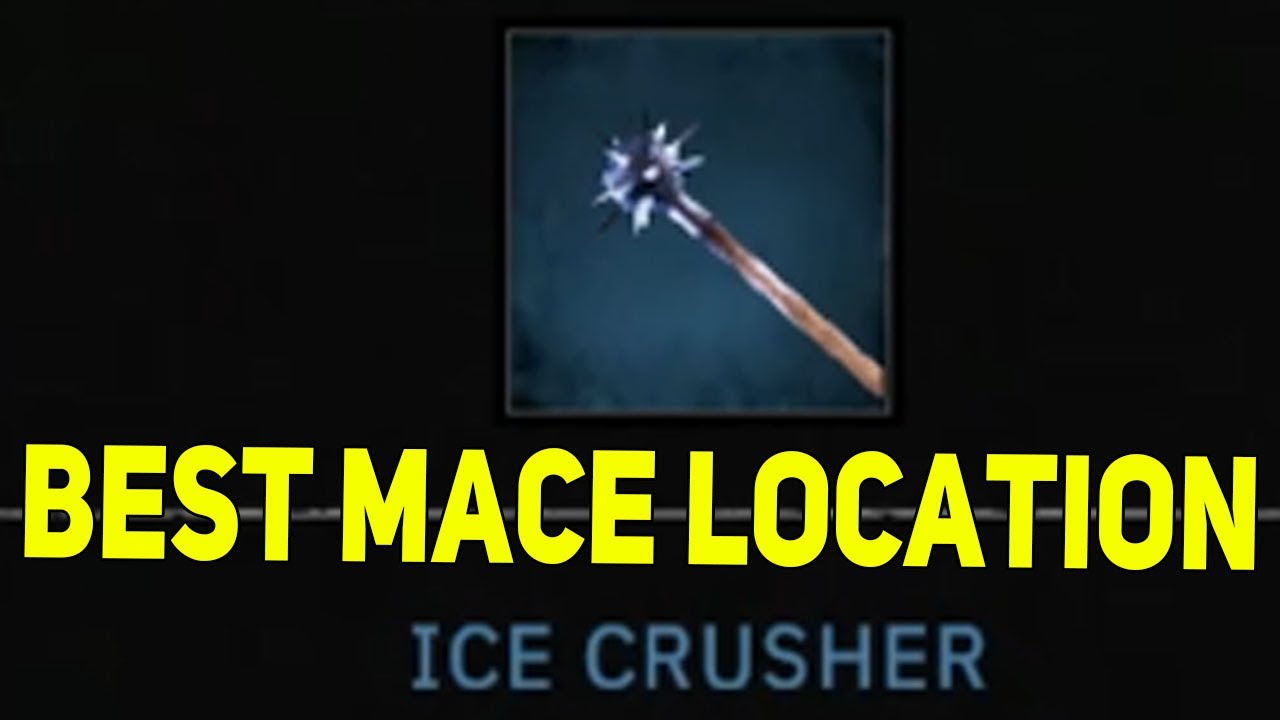 Best Mace Location Ice Crusher in Tainted Grail Fall Of Avalon - YouTube