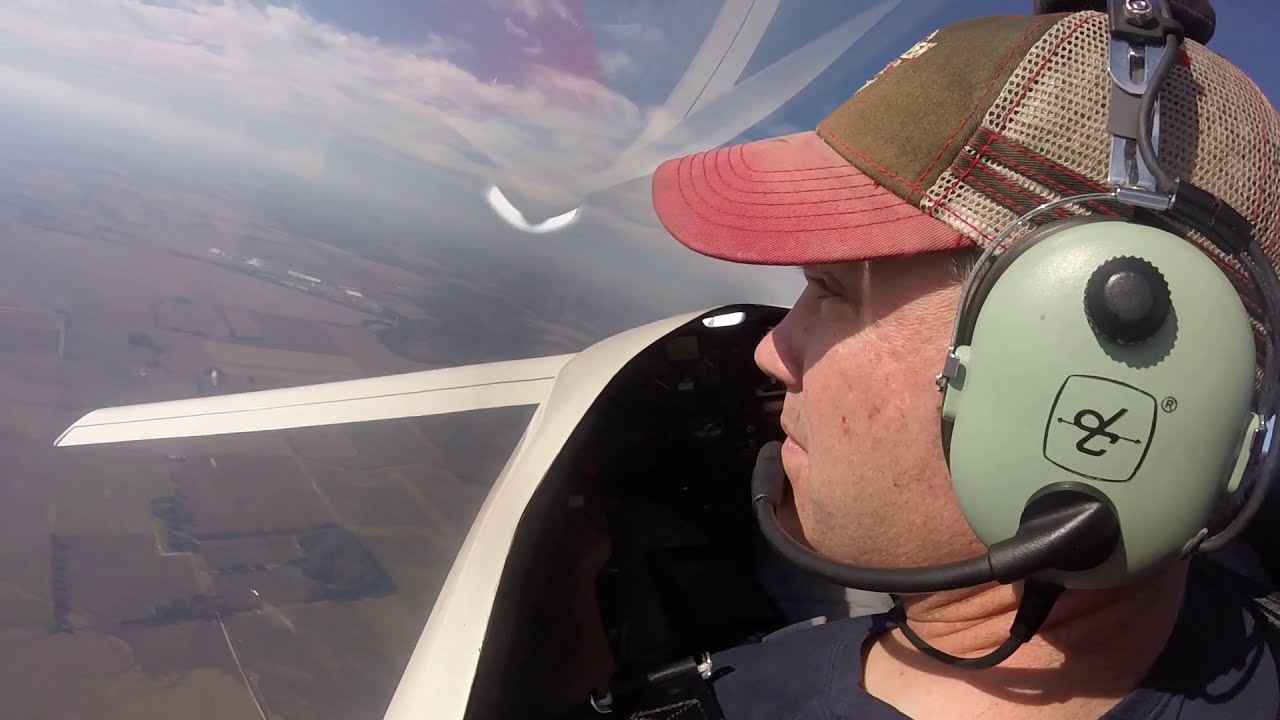 First day of flying VariEze N40LC - YouTube