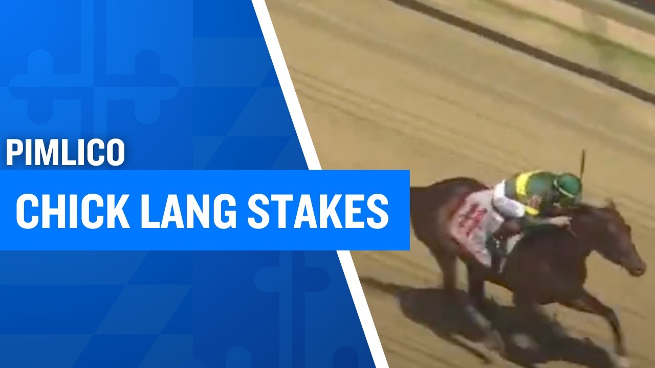 2025 $150,000 Chick Lang Stakes at Pimlico - YouTube