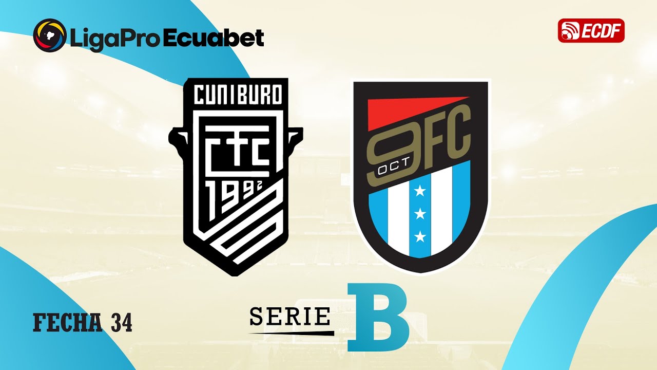 PARTIDO COMPLETO: CUNIBURO VS 9 DE OCTUBRE - LIGAPRO ECUABET 2024 - YouTube