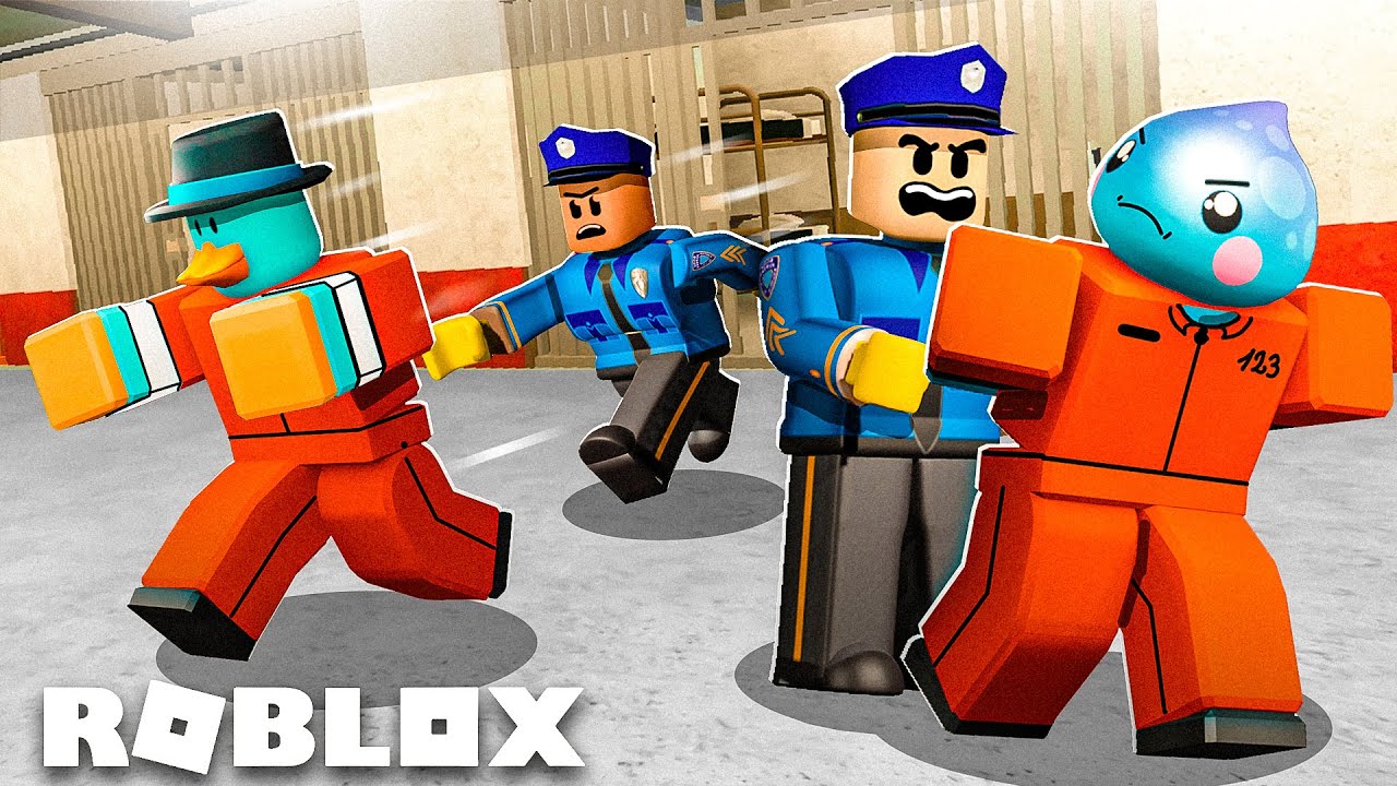 ESCAPAMOS De un Policía LOCO en Roblox! - YouTube