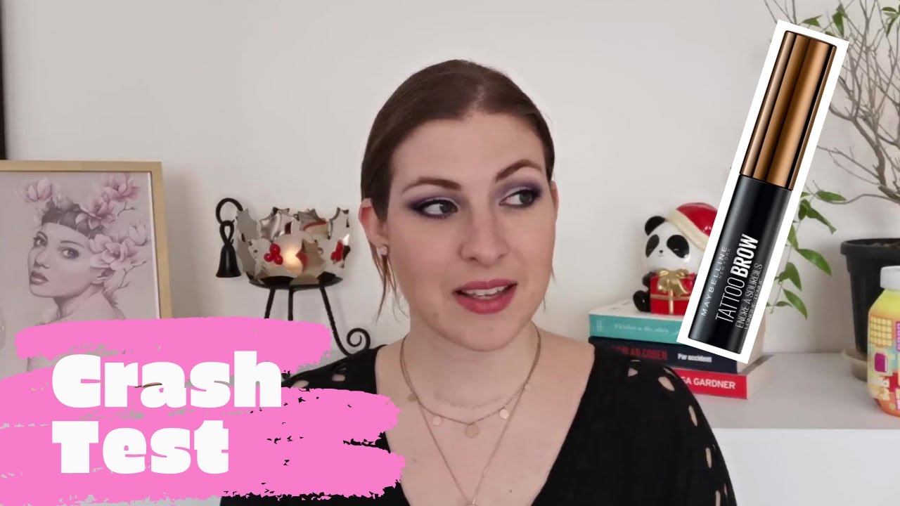 Crash test : TATTOO BROW de Maybelline New York - YouTube