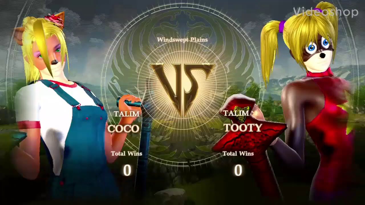 Soul Calibur VI - Coco Bandicoot (Crash Series) vs. Tooty (Banjo ...
