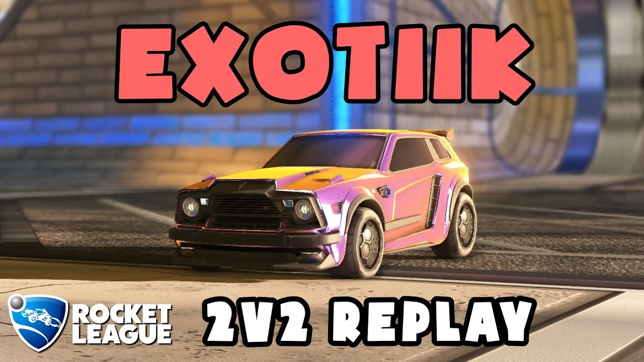 ExoTiiK Ranked 2v2 POV #189 - ExoTiiK & velocity VS Gh0 & eco - Rocket ...
