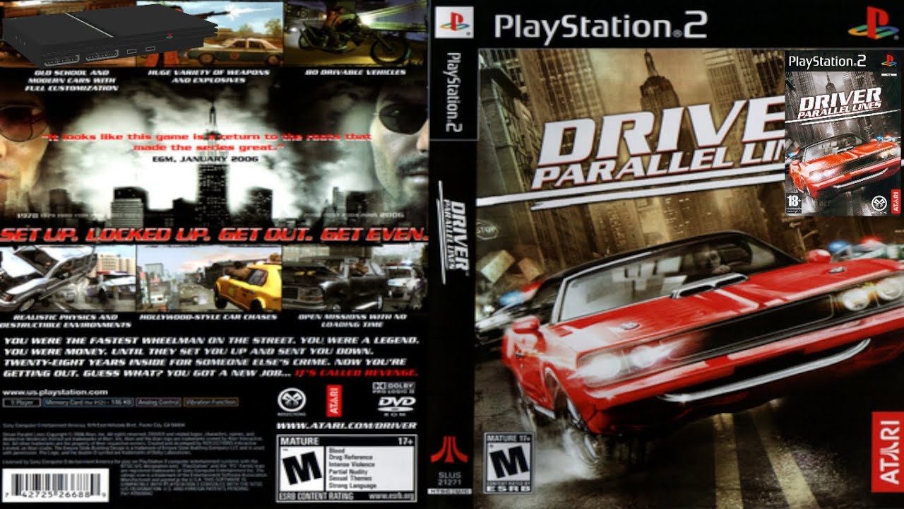 Driver Parallel Lines Direto do PS2 Gameplay - YouTube