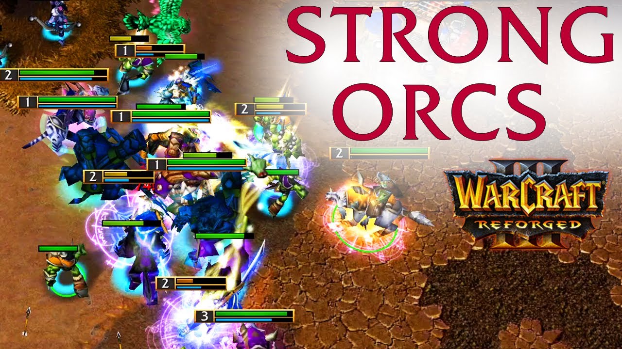 Super strong orcs! | 4 Vs 4 | W3 - YouTube