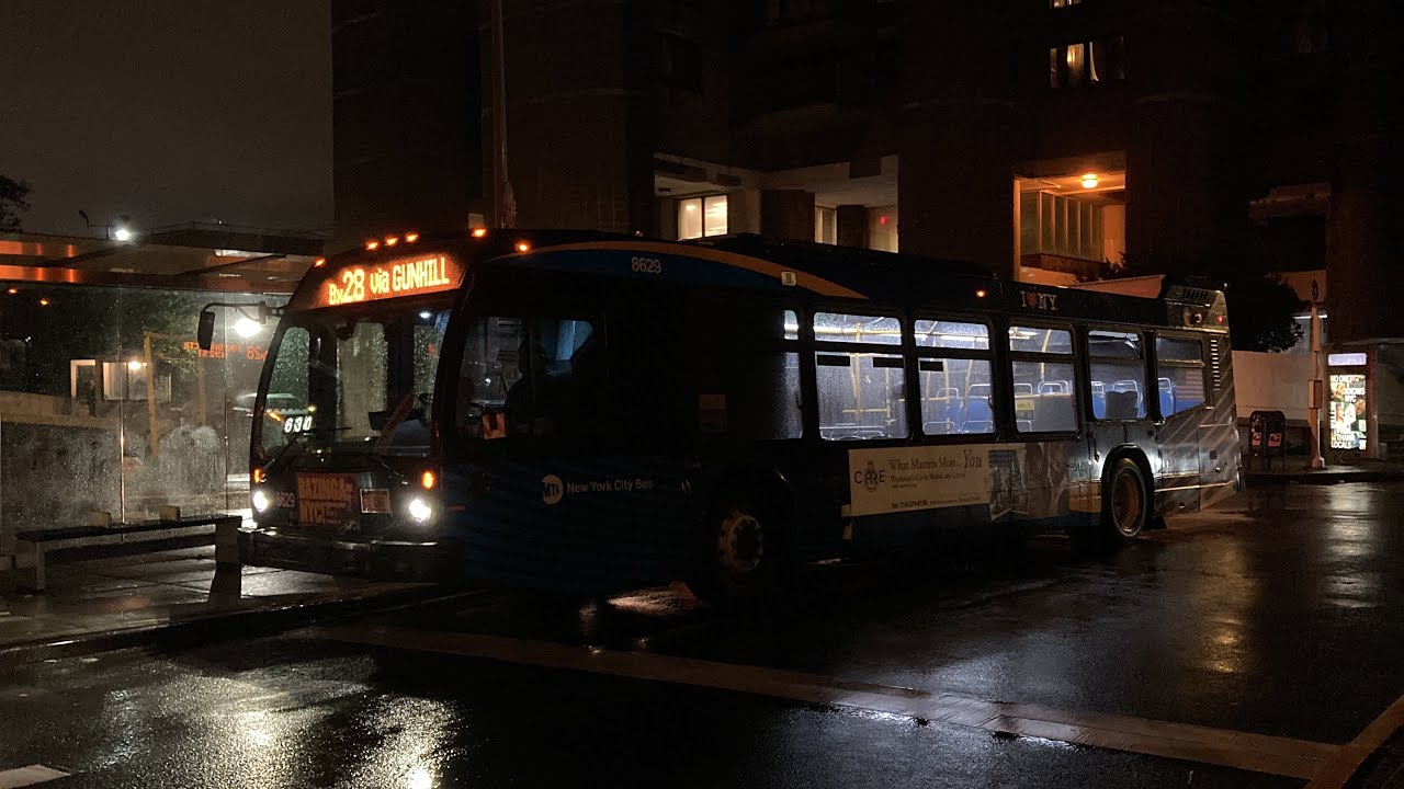 MTA New York City Bus: 2019 NovaBus LFS on the Bx28 @ W Moshulo Parkway ...