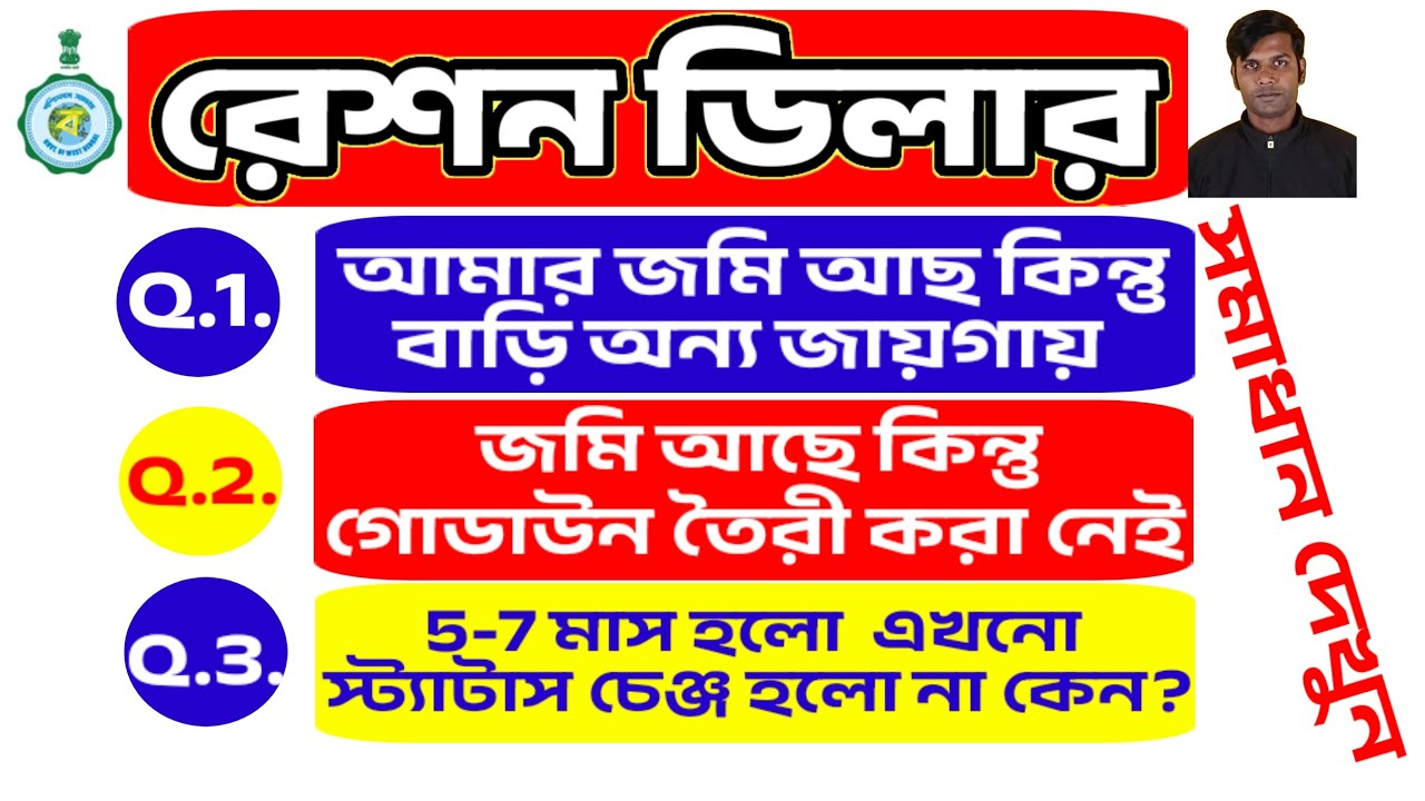 2025 Ration Dealer Online Apply Start 🙋 West Bengal All District Online ...