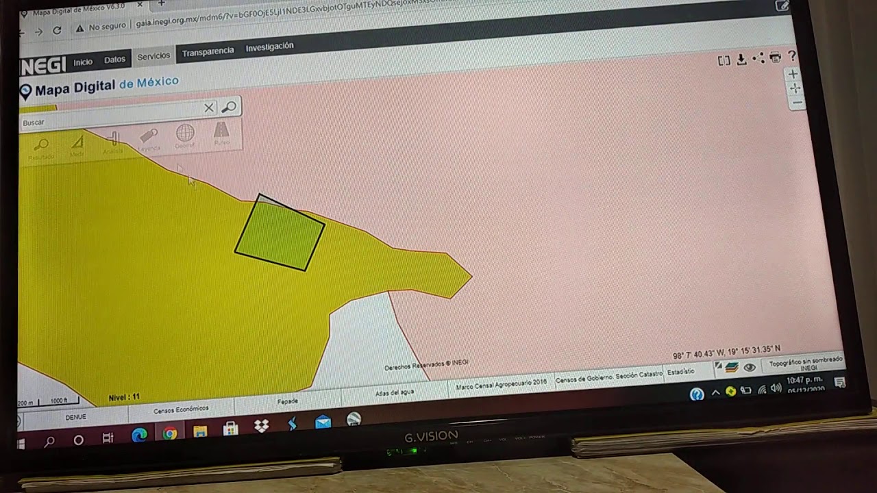 Mapa digital México línea - YouTube