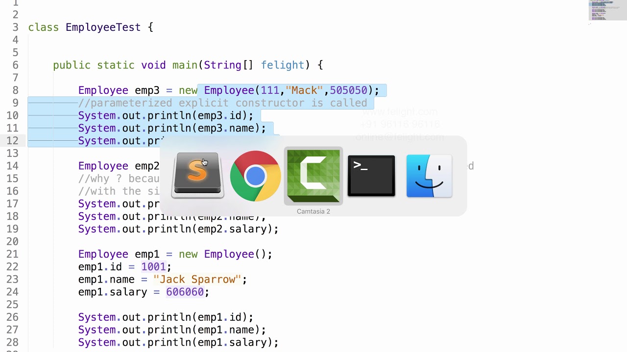 Core Java Constructor In Java Youtube 8169