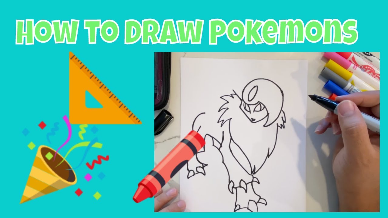 How to Draw #pokemon 17 | Quick Drawing of your favorite pokemons - YouTube