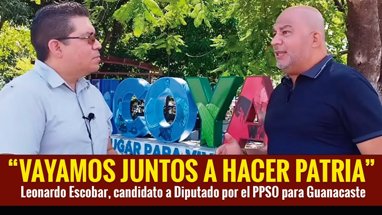 Entrevista con Leonardo Escobar, candidato a Diputado por el PPSO para la provincia de ...