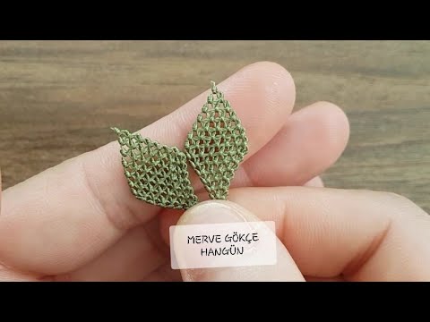 🍃 YAPRAK YAPIMI 🍃(BAŞTA VE SONDA ARTTIRMA TEKNİĞİ) TURKISH NEEDLE LACE