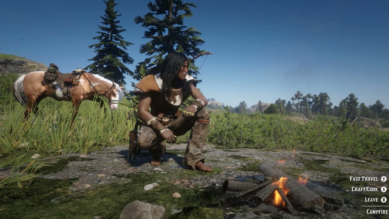 Native American Character Creator in Red Dead Online - YouTube