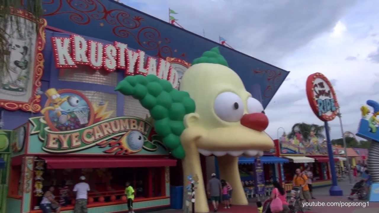 The Simpsons Springfield Area Construction Update Universal Studios ...