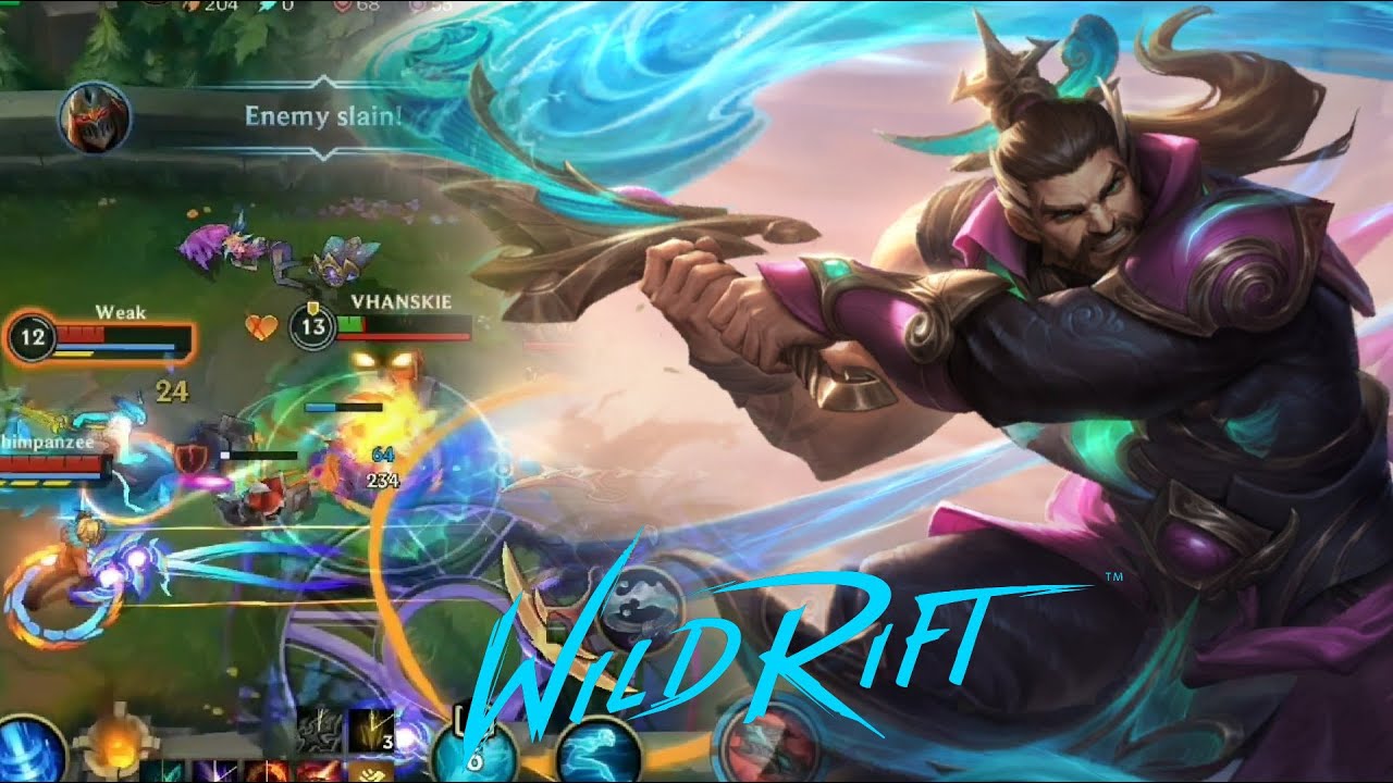 WAVEBREAKER SWORD TRYNDAMERE GAMEPLAY | (Build & Runes) - Wild Rift ...