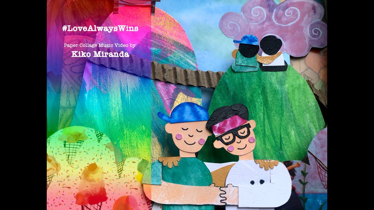 Paper Art Lovestory by Kiko Miranda - YouTube