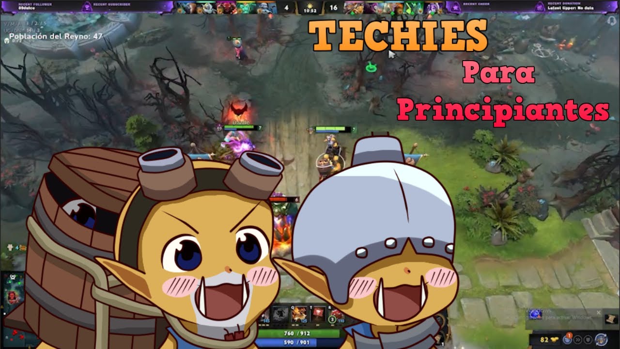 Dota 2 Principiantes: Techies SUPPORT 4 Parte 2: ¡Puesta en práctica ...