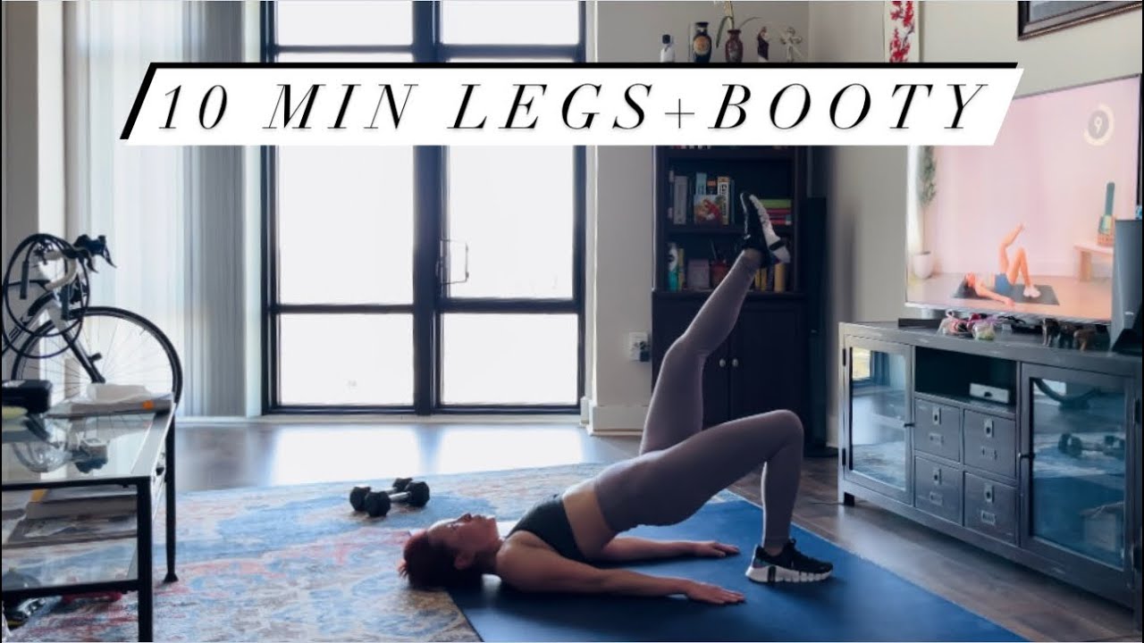 10 MIN LEGS/BUTT/THIGH KILLER (No Equipment) - YouTube