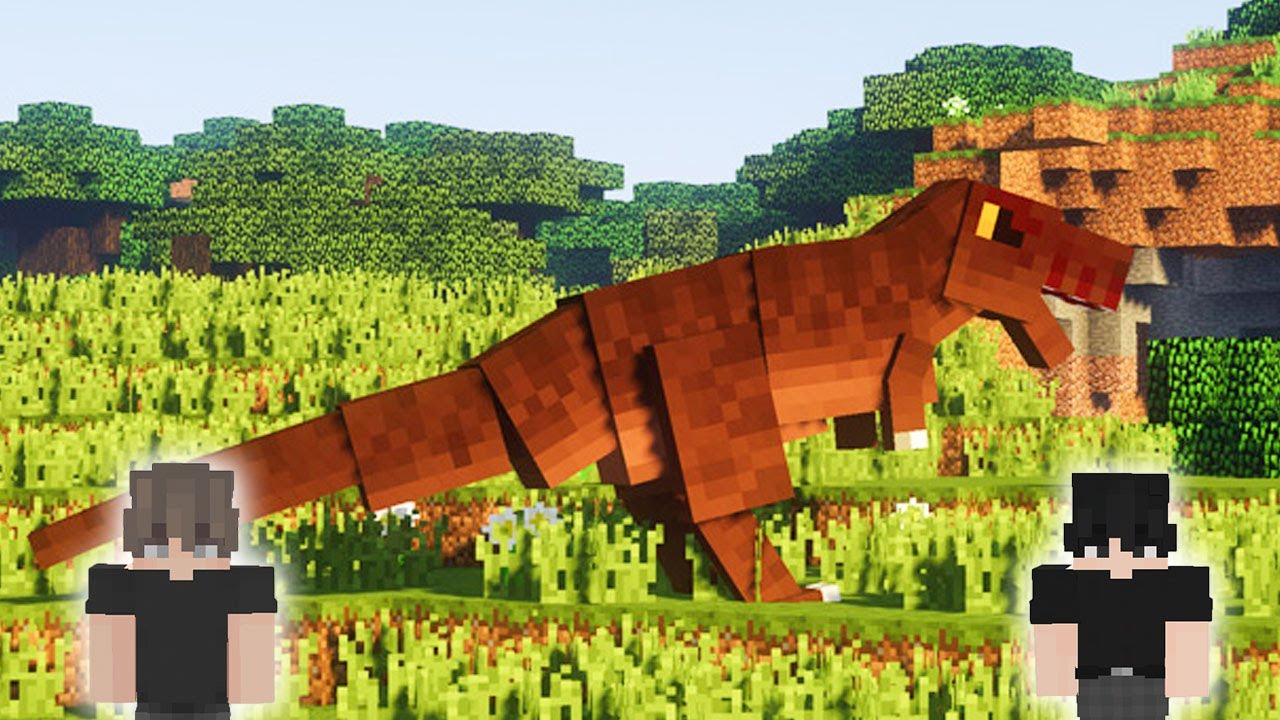 Minecraft Mod Showcase: More Dinosaurs Mod! - YouTube