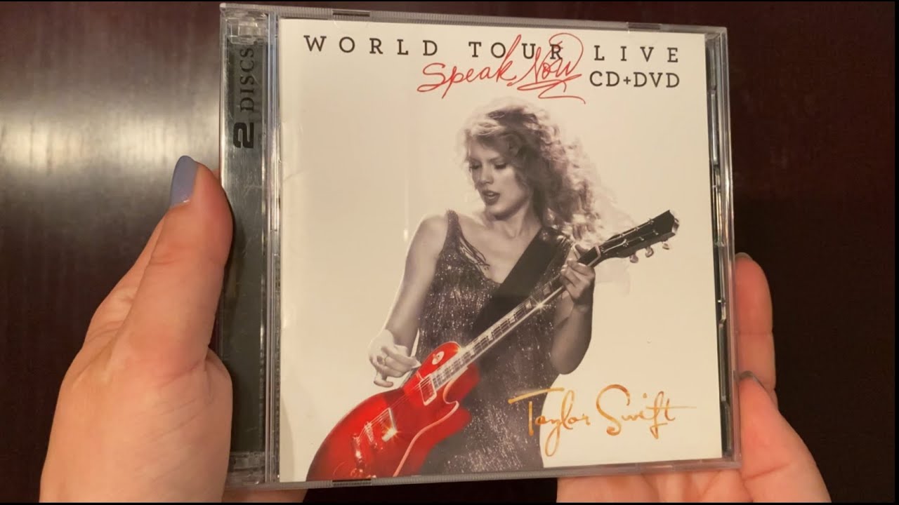 Unboxing Taylor Swift Speak Now World Tour Live CD + DVD (Target ...