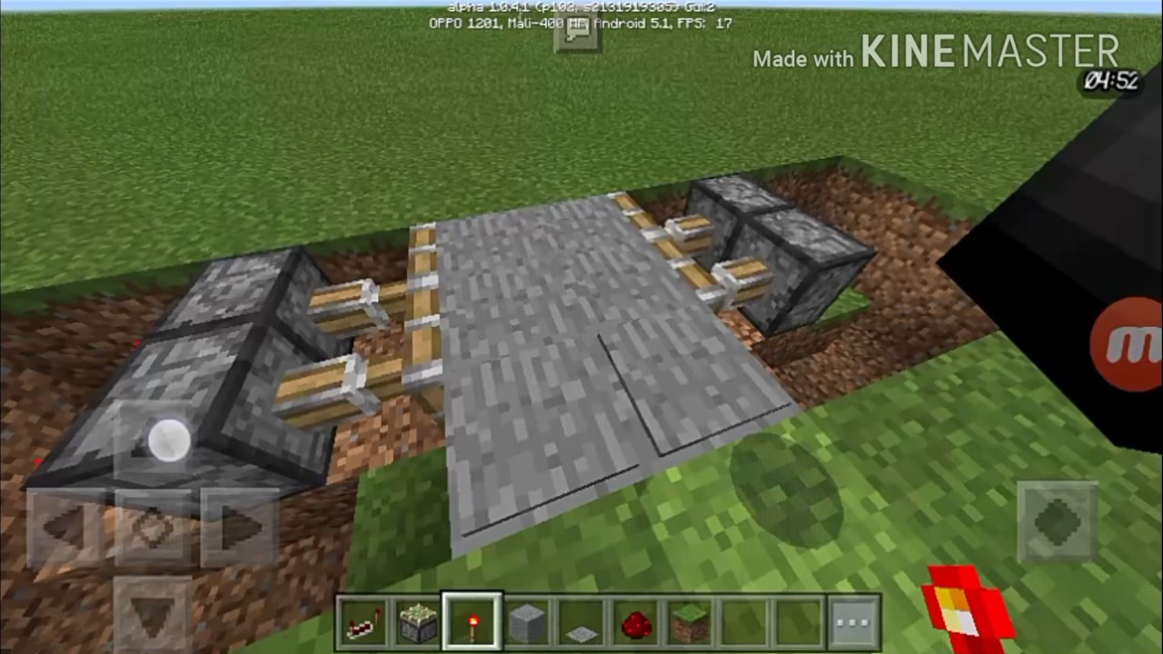 Minecraft: Lava Fall Trap Redstone Tutorial | EterTRM - YouTube