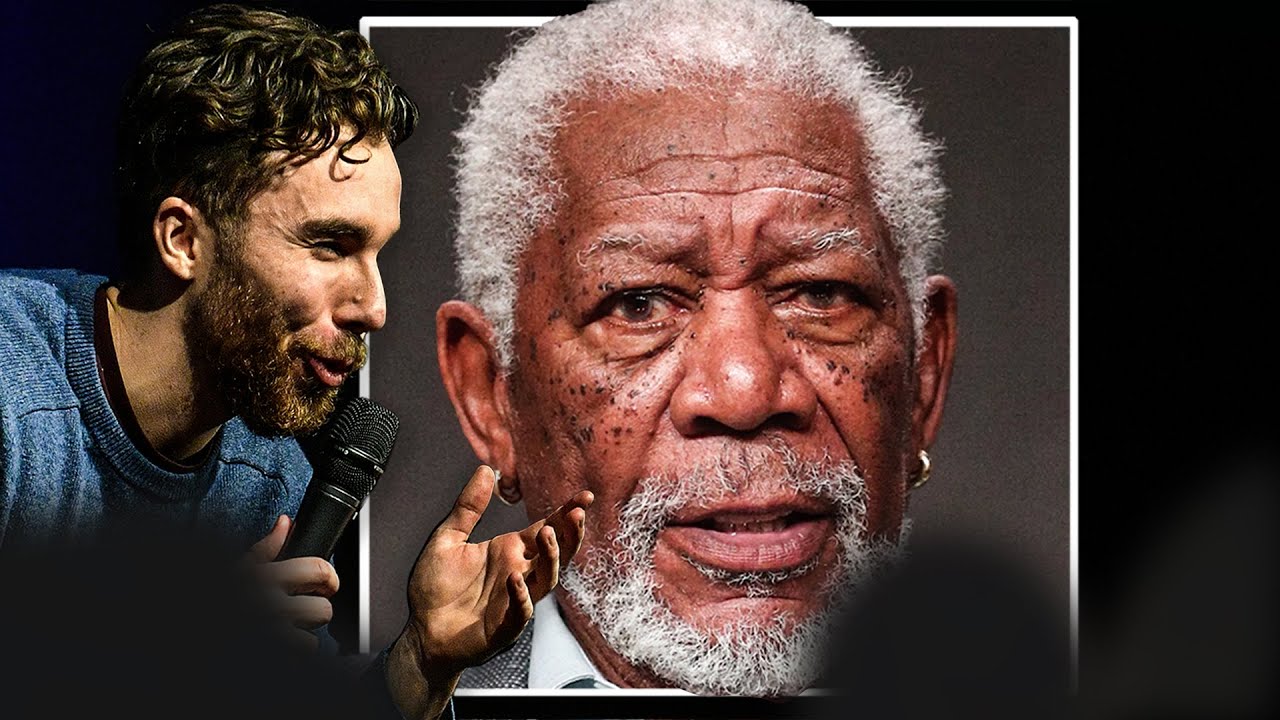 Blowing minds with PERFECT Morgan Freeman voice impression - YouTube