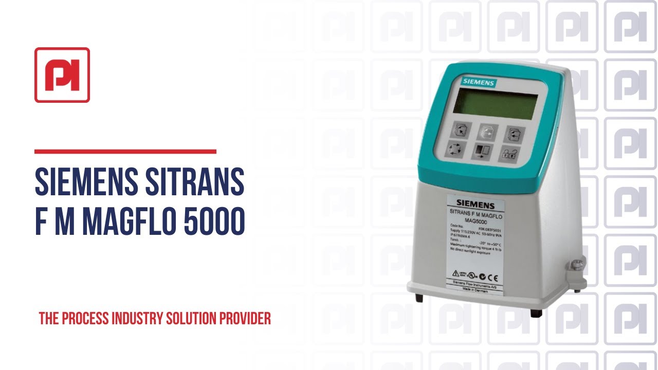 Process Instrument Solutions - Siemens SITRANS F M Electromagnetic ...
