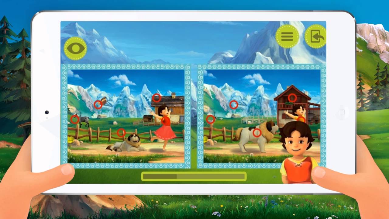 Heidi: best toddler fun games - Tap Tap Tales - Apps and Games for Kids ...