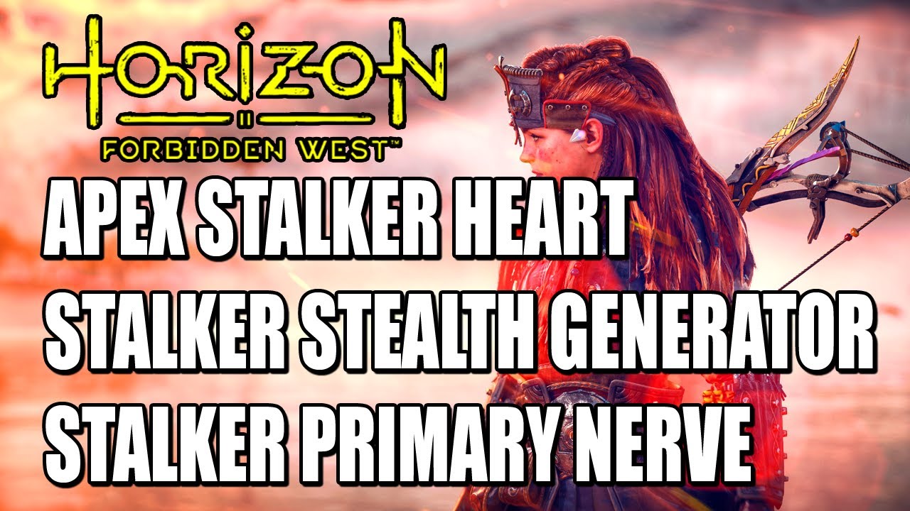 Apex Stalker Heart & Stalker Stealth Generator & Stalker Primary Nerve ...