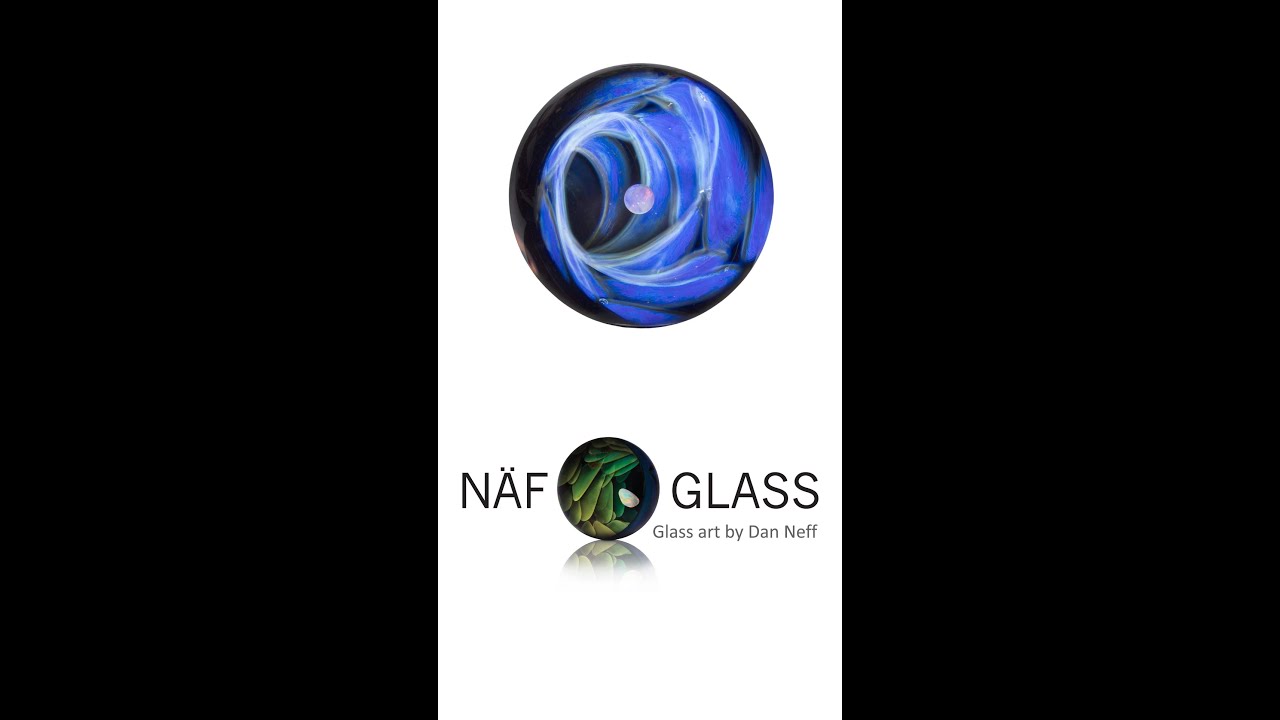 How to achieve brilliant color in glass vortex marbles - YouTube