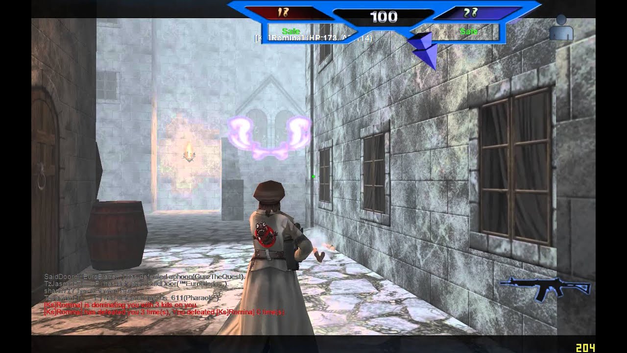 Gunz Castle Gameplay ( CTF / Team ) - YouTube